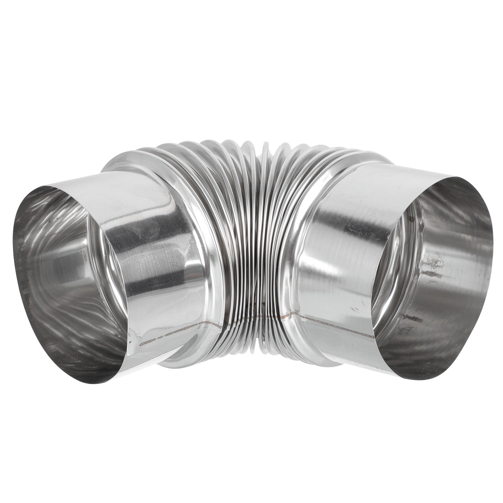 Home Vent Hose Kitchen Flexible Pipe Stainless Steel Elbow Dryer ...