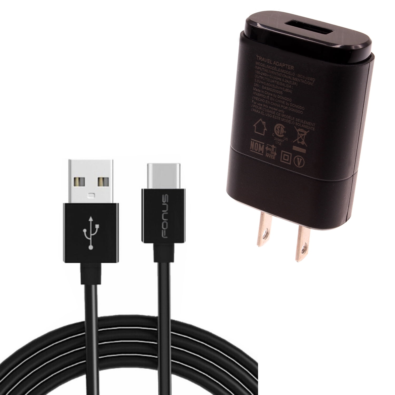 Home Wall Charger 6ft Long USB-C Cable for Samsung Galaxy A06/A16 5G ...