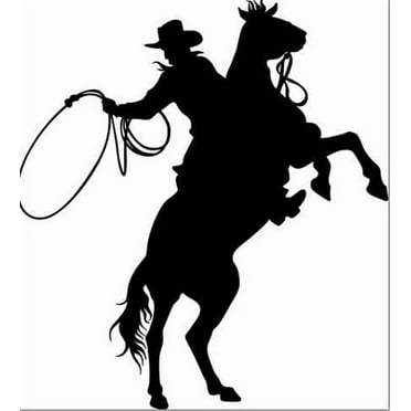 SignMission 9 in. Bull Rider Street Sign Decal - Rodeo Cowboy Calf ...