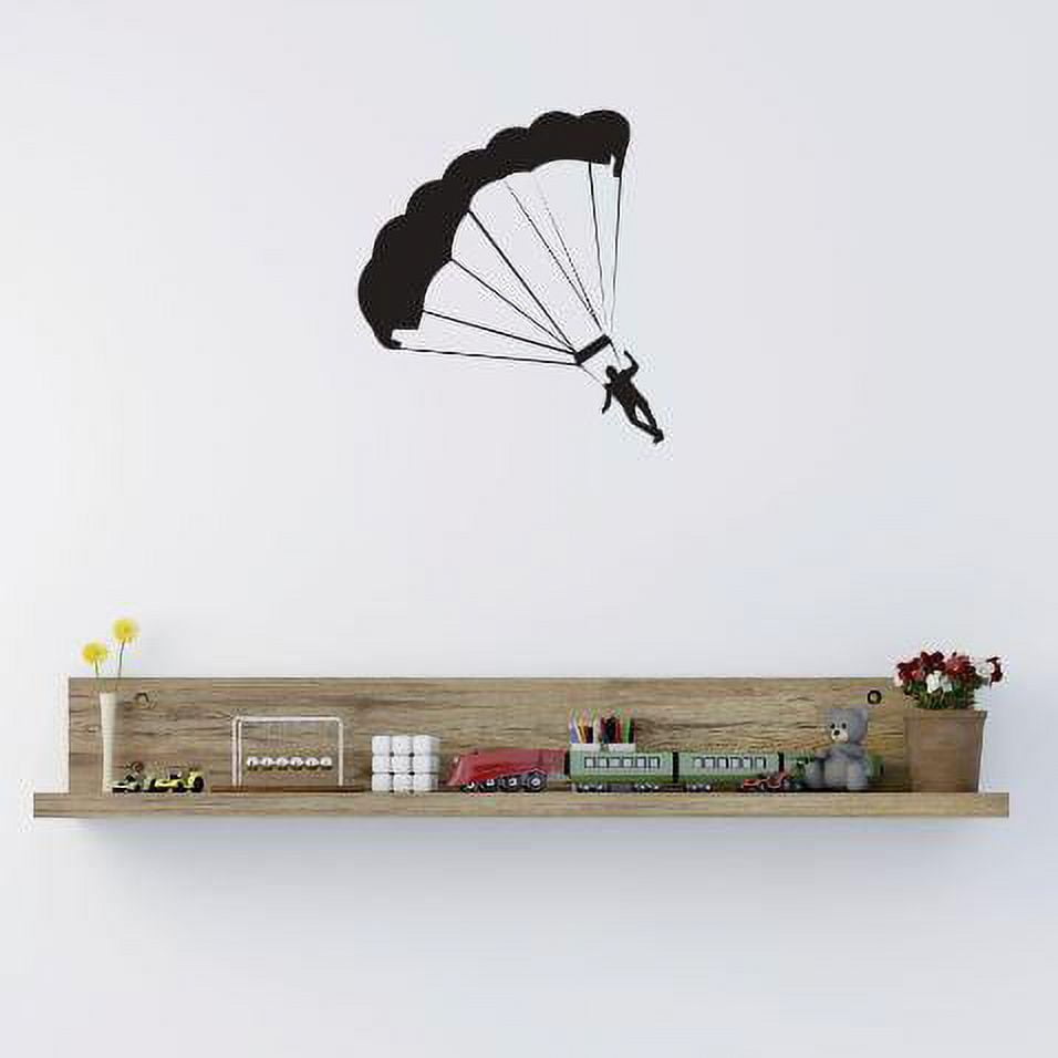 Home Wall Decals Skydiving Venturous Bedroom Stickers DIY Removable ...