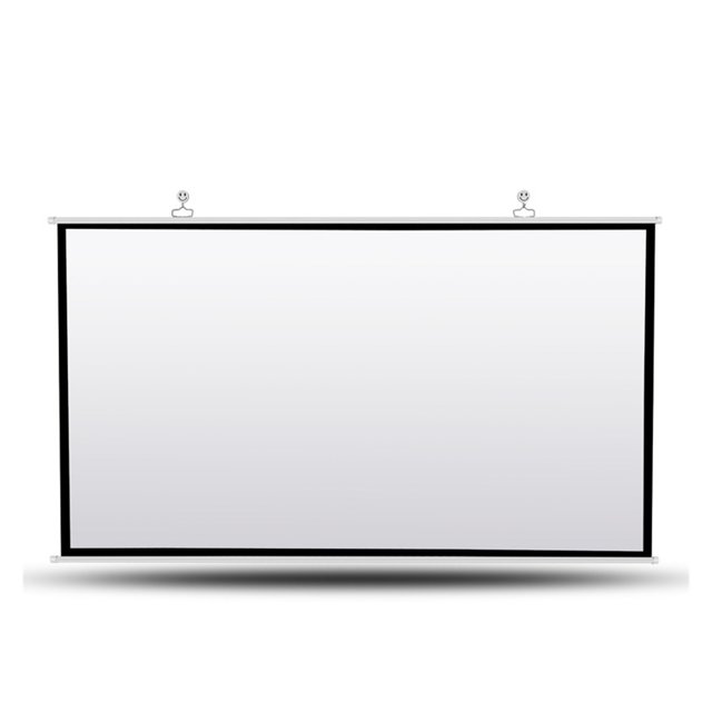 Home Wall Hanging Projector Movies Screen Folding Projection Screen ...