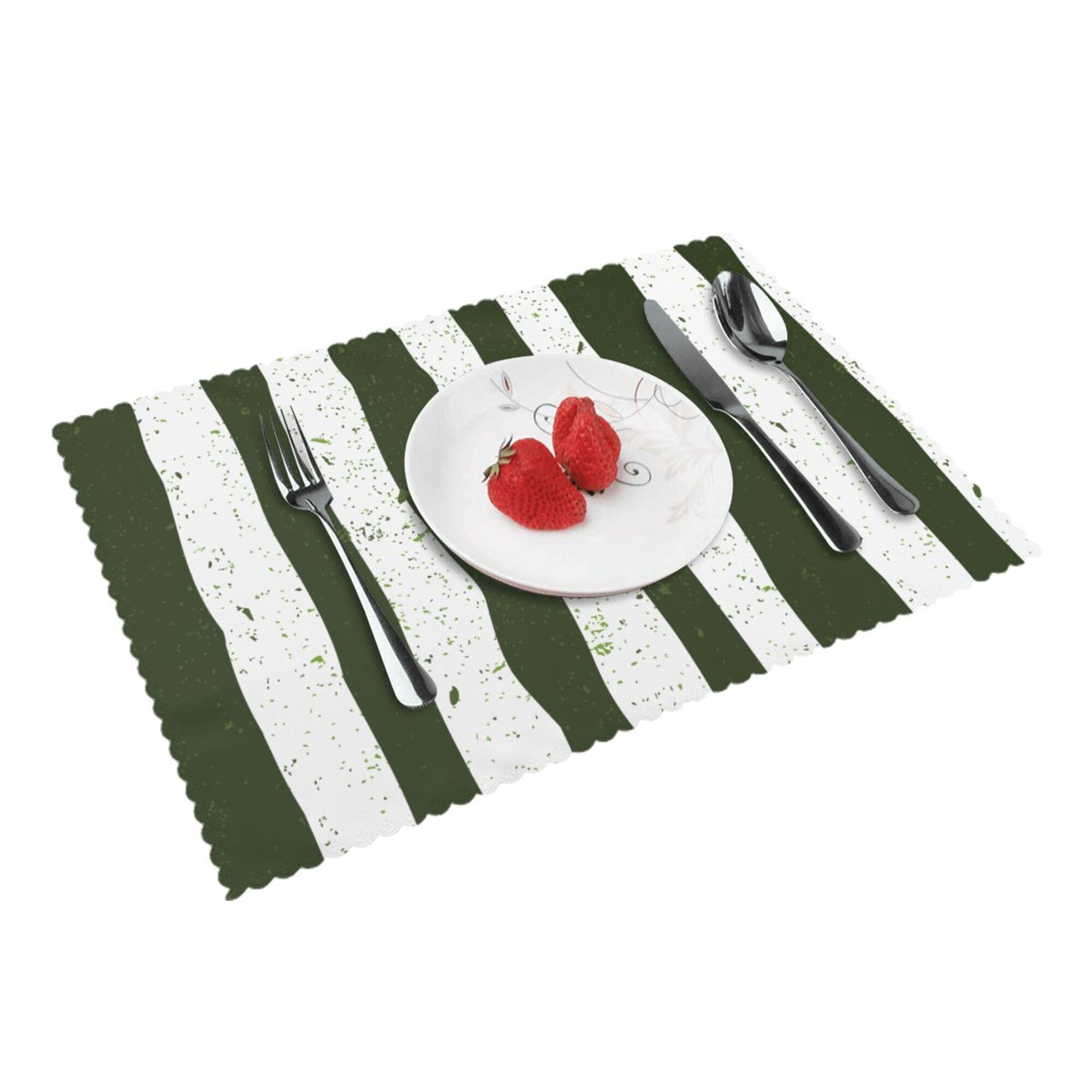 Home Watermelon Placemats Set Of 4 Washable Wipeable Place Mats Place ...
