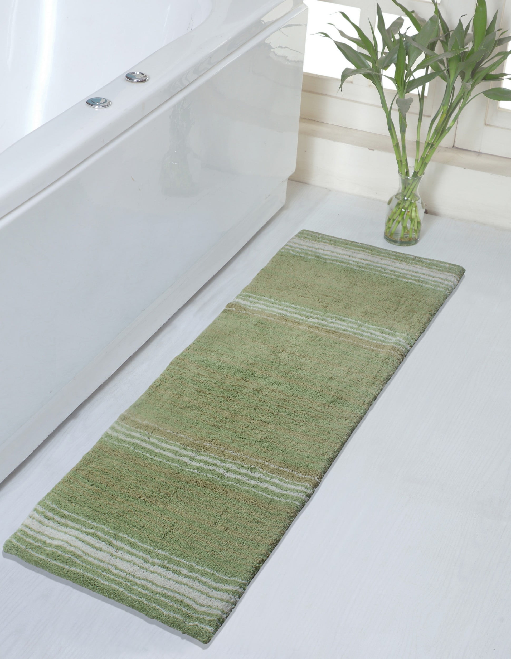 Home Weavers 100% Cotton Gradation Collection Bathroom Decore ...