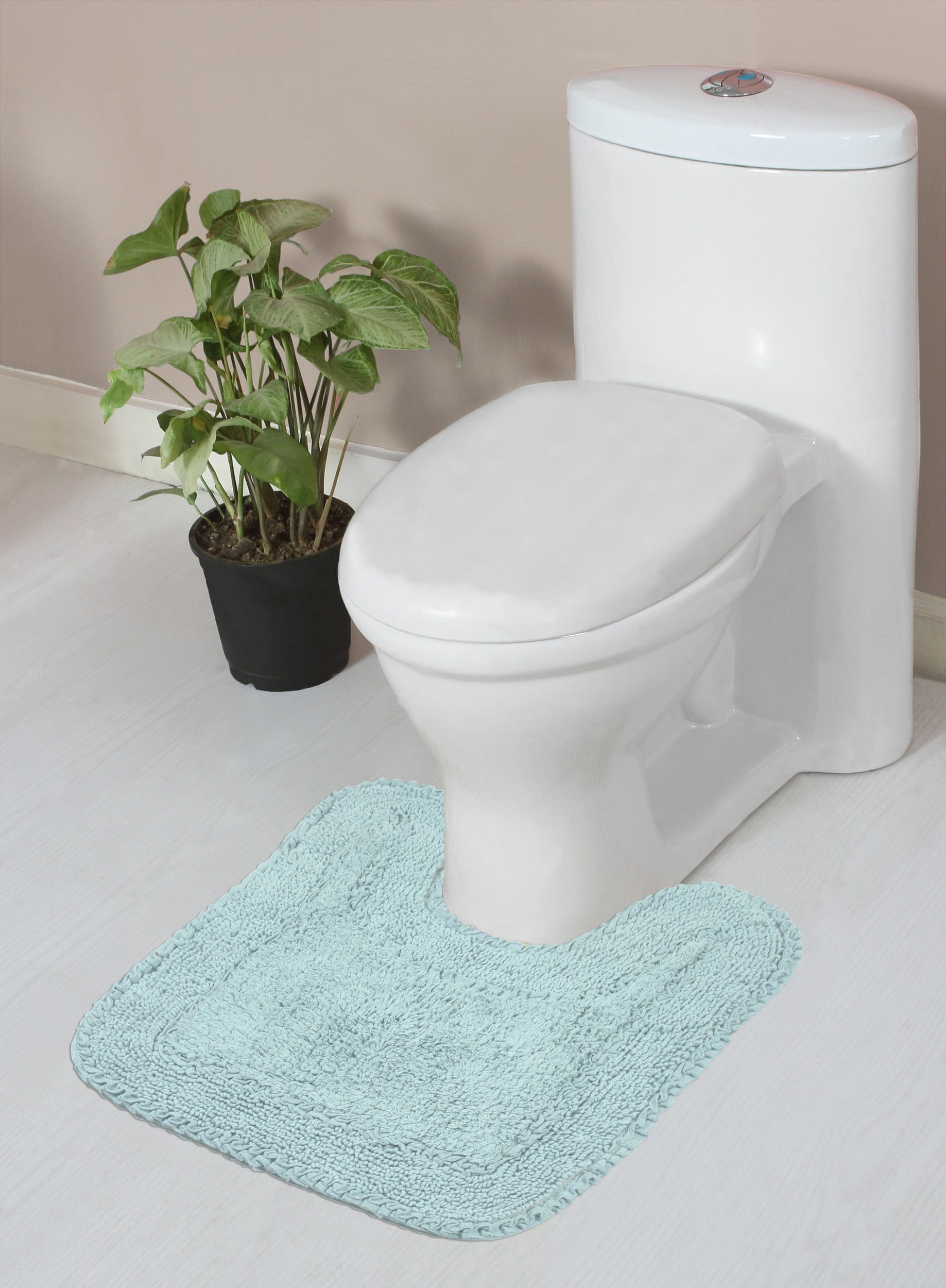 Home Weavers Radiant Collection Toilet Rugs U Shaped Contour,Extra ...