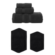 Chaps Bath Towels 6-Piece Sets for Bathroom - Ring Spun Cotton Towel ...