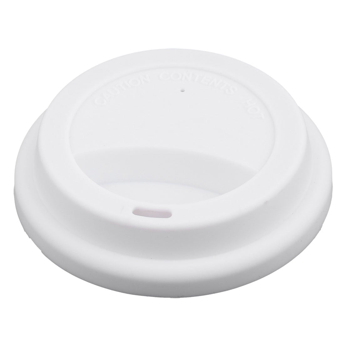 Family Silicone Round Shaped Sealed Mug Lid Tea Coffee Cup Cover White ...