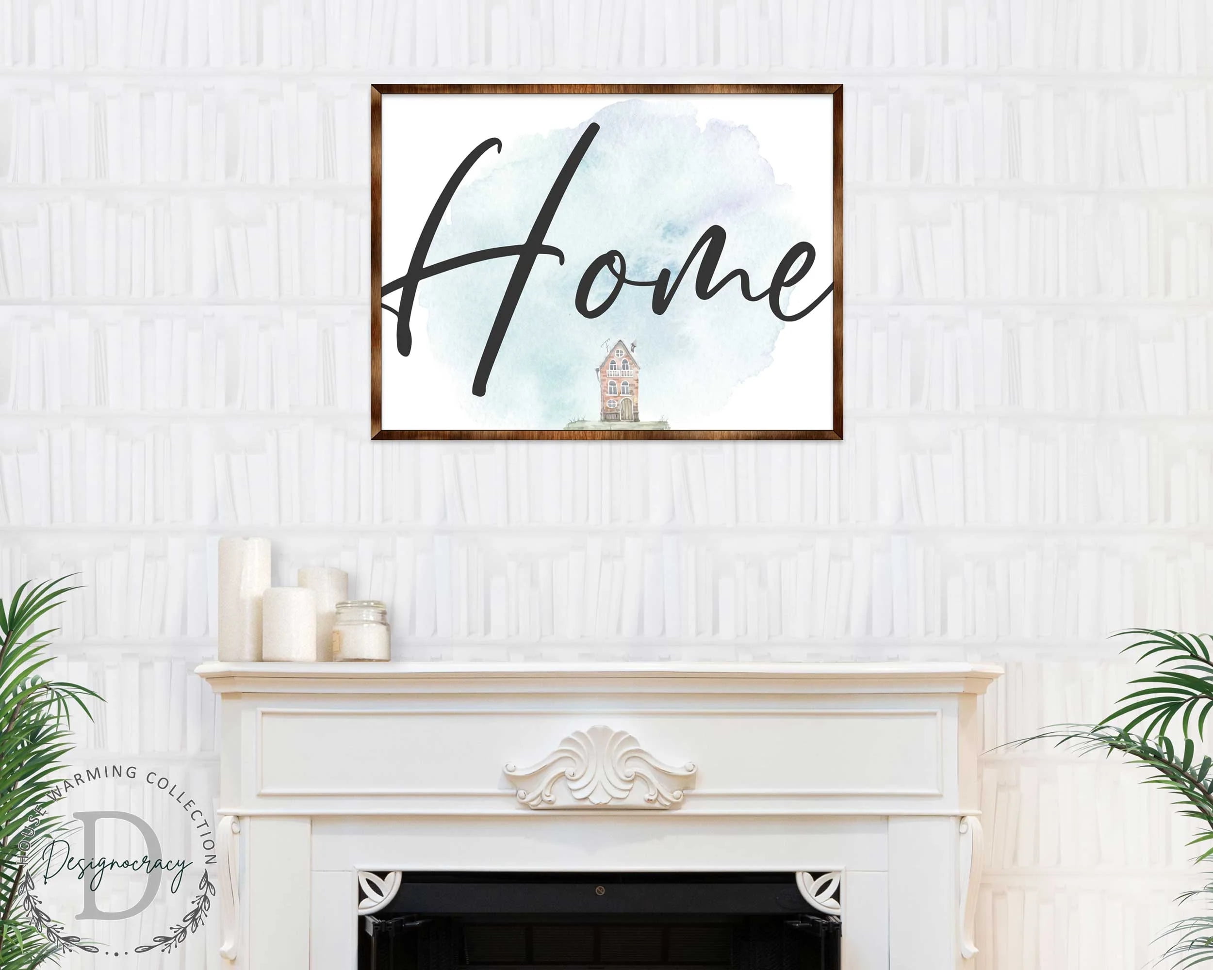 Home | Wooden Housewarming Gift | Contemporary Decor | Wall Decor ...
