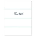 Home and Work Monthly & Weekly Planner by Kahootie Co, Vertical Layout ...
