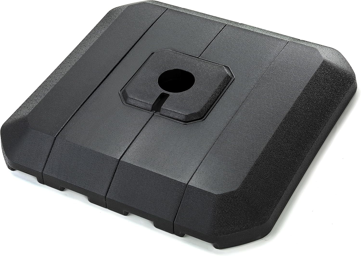 Home Zone Living 168lb Offset Cantilever Fillable Patio Umbrella Base ...