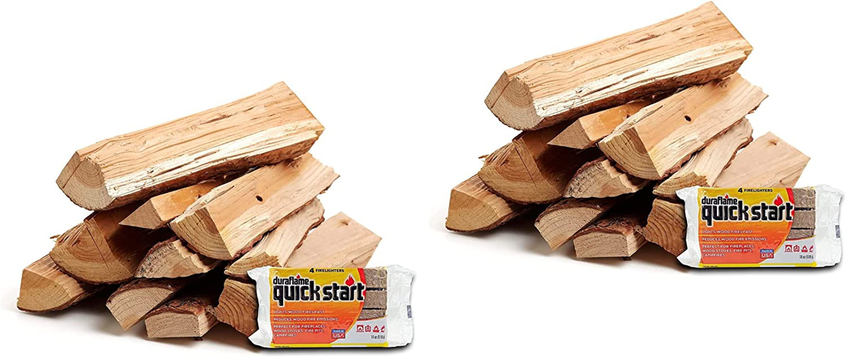 Home and Country USA Seasoned Firewood 50 lb Kiln Dried Firewood ...