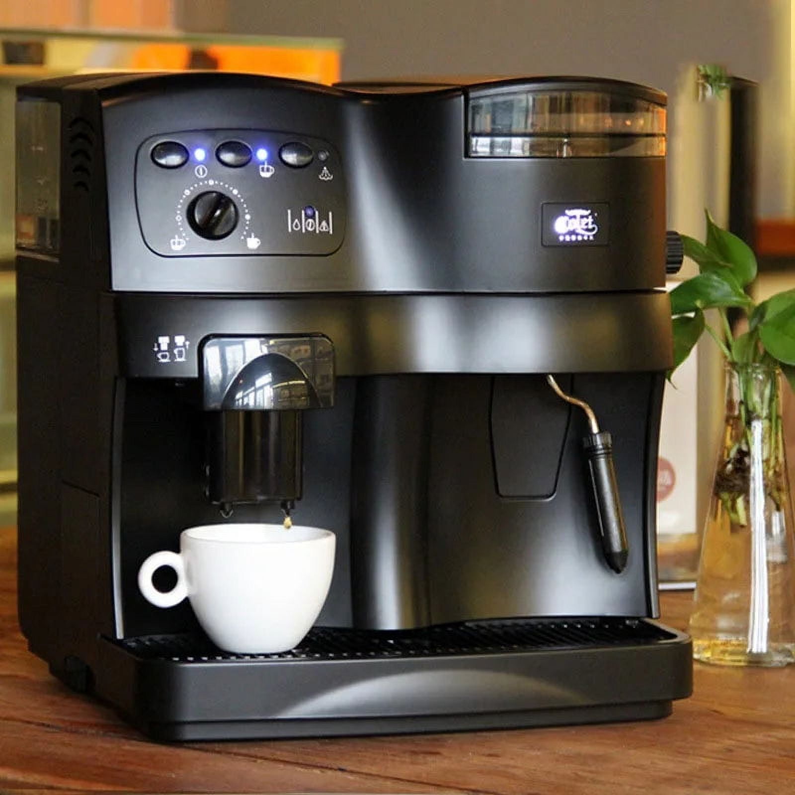 Home and Kitchen Appliances 19 Bar Espresso Fully Automatic Steam Milk ...