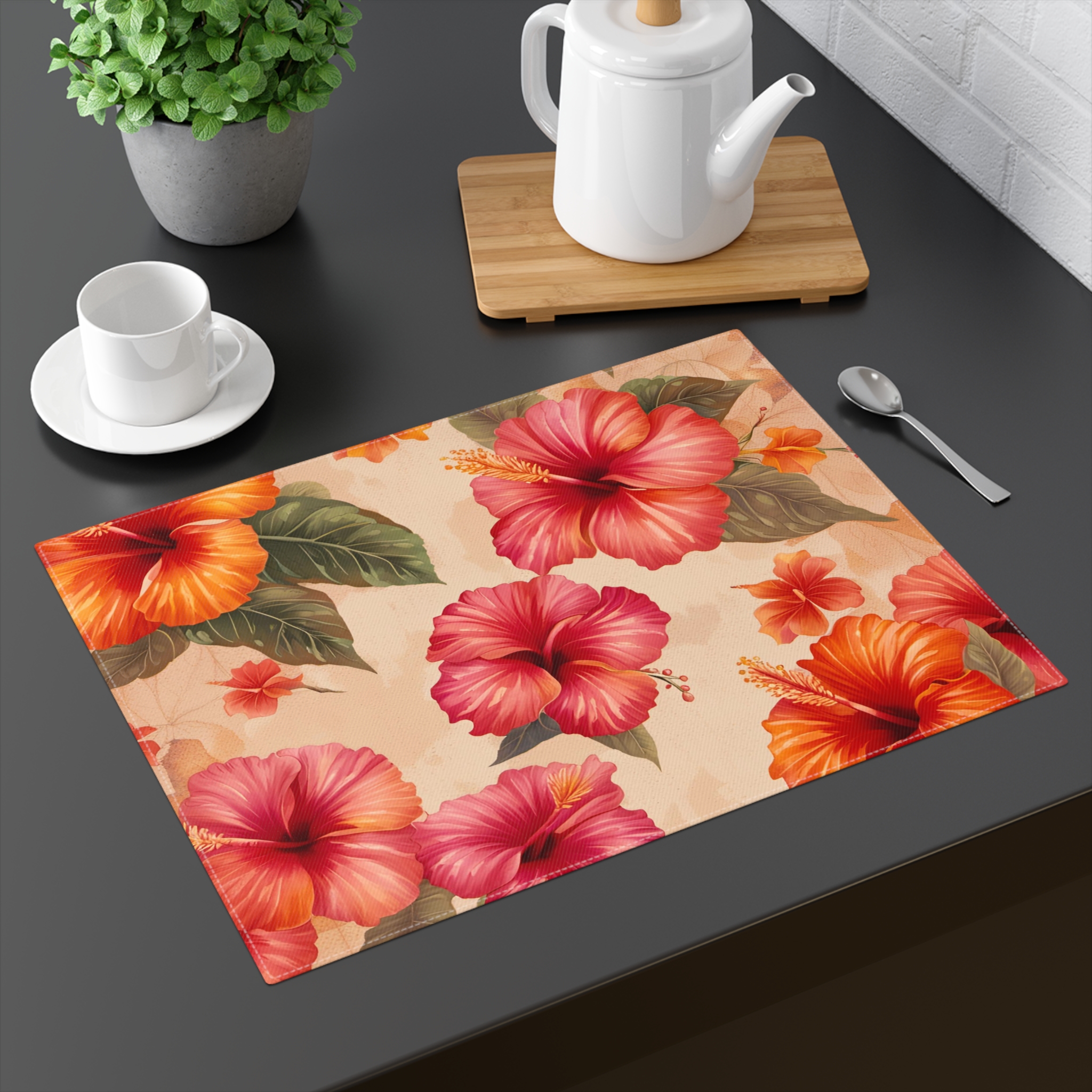 Holiday Essence Take Me Home Geometric Print Placemat - Walmart.com