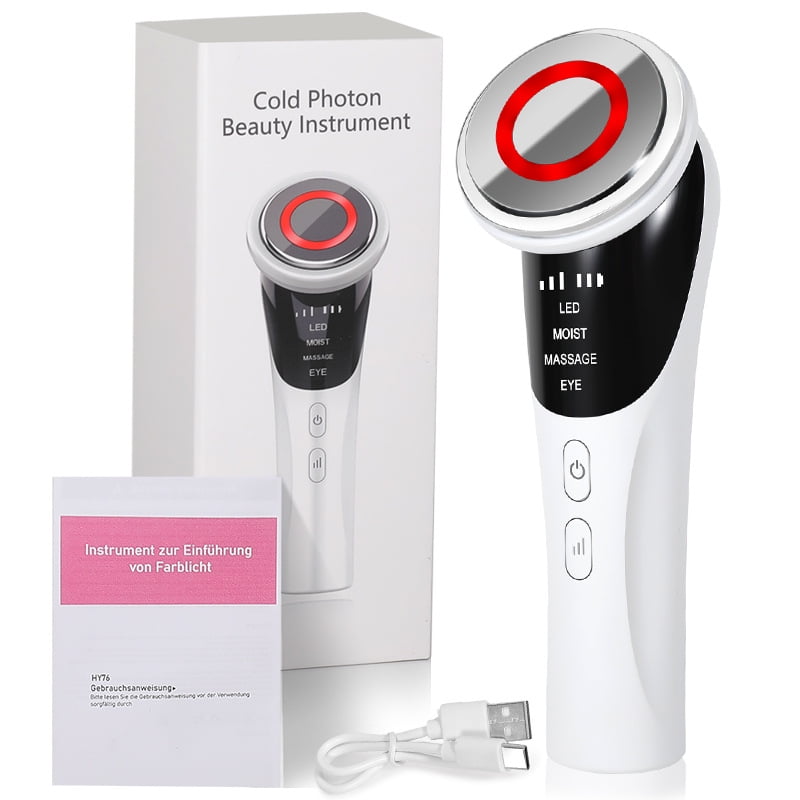 Home beauty instrument Microcurrent facial color light import ...