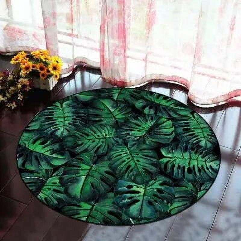 Home bedroom living room decorative floor mat beach print pattern ...