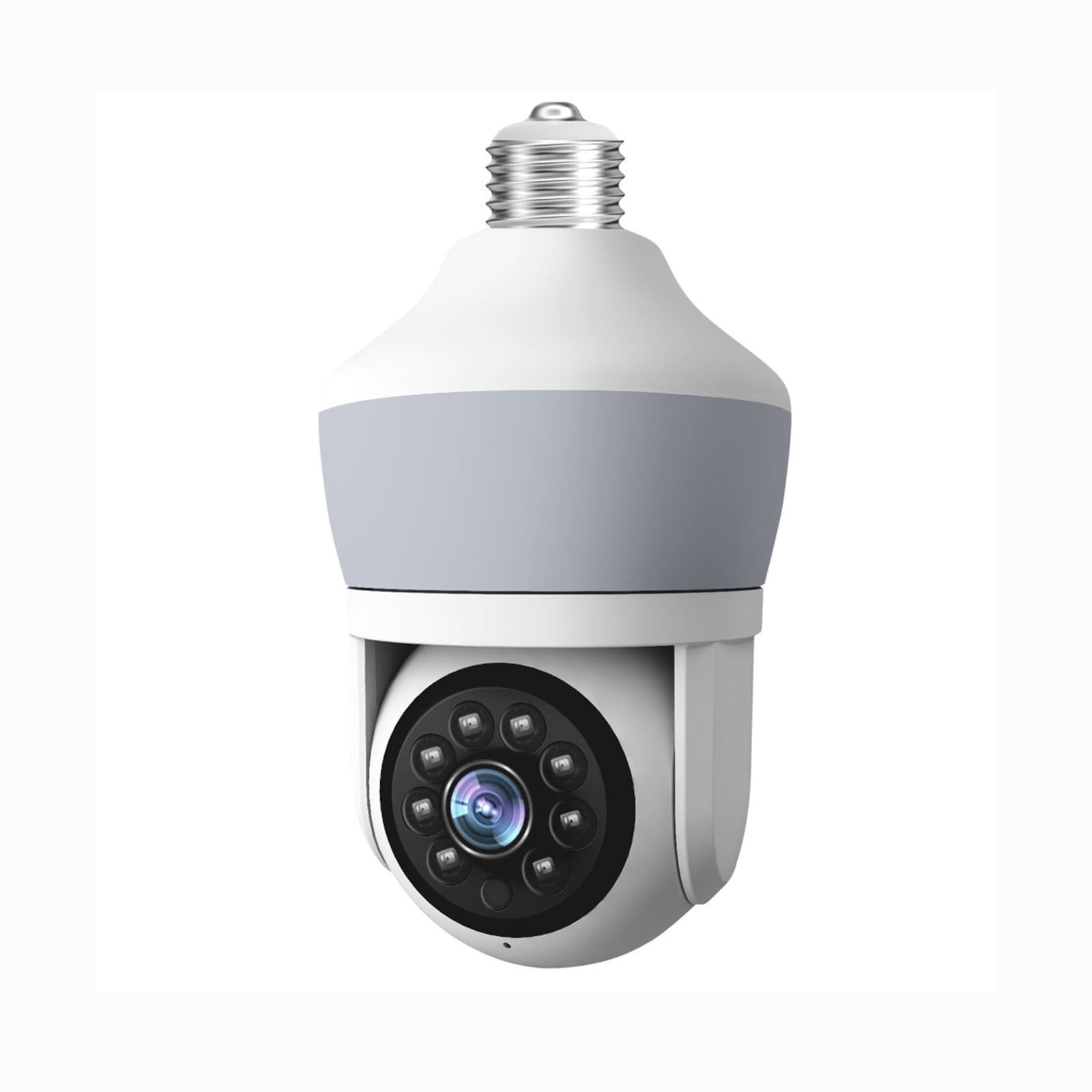 Home Zeceouar WiFi Intelligent Dual Light Wireless Bulb Camera 3MP HD ...