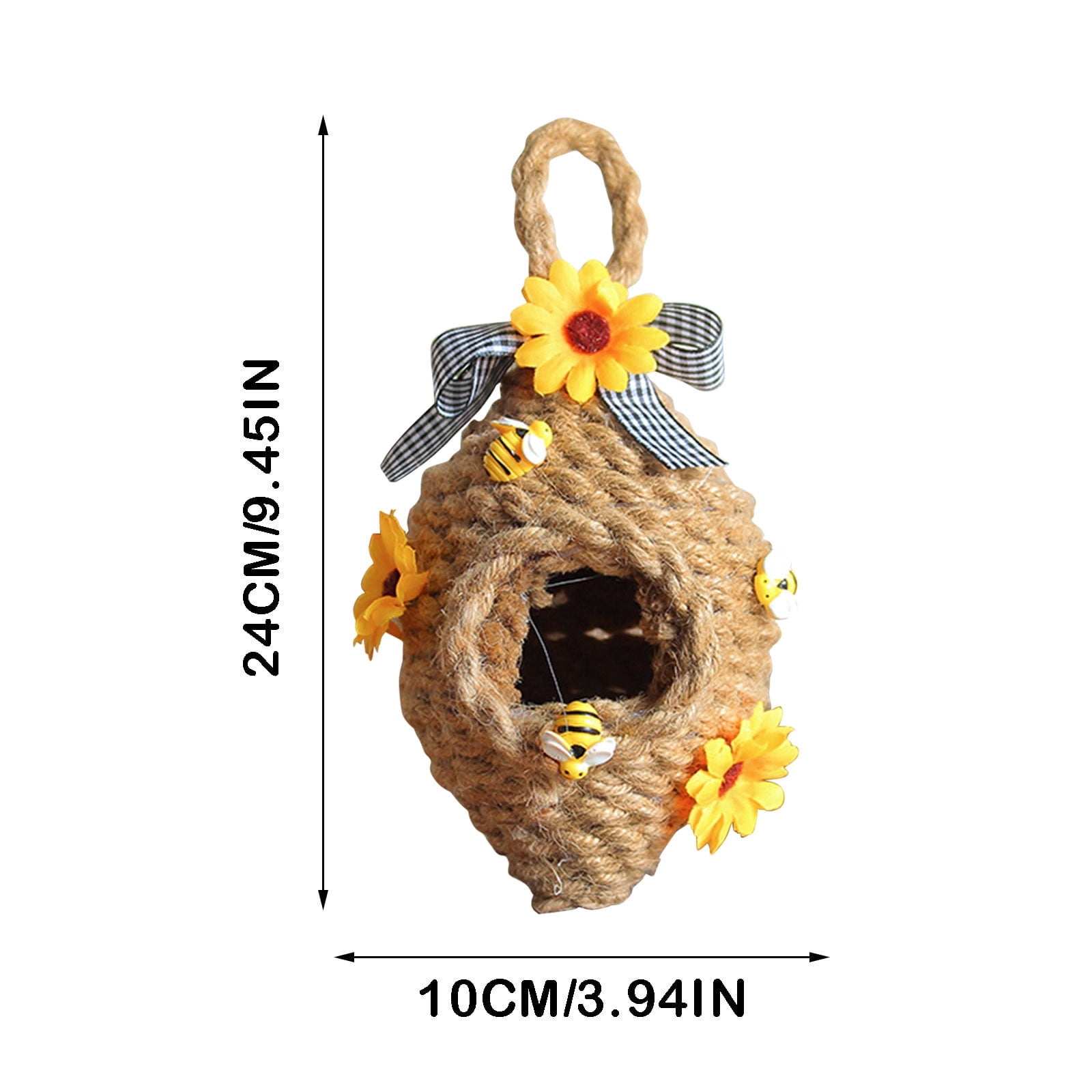 Home decor Bee Festival Rope Decoration Sunflower Round Honeycomb ...
