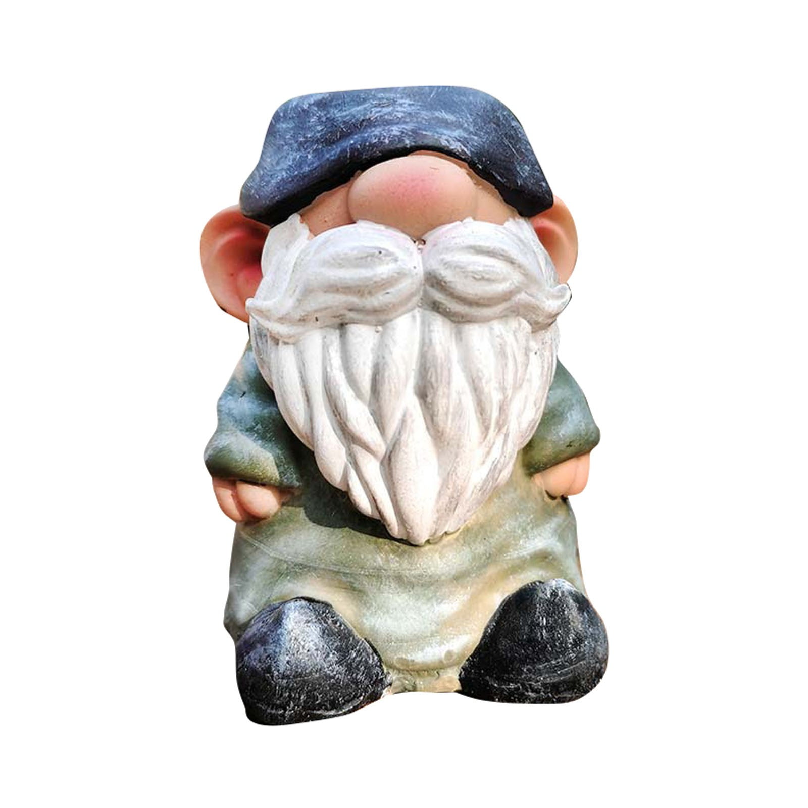 Home decor, Garden Ornaments Cute White Beard Dwarf Shape Indoor ...