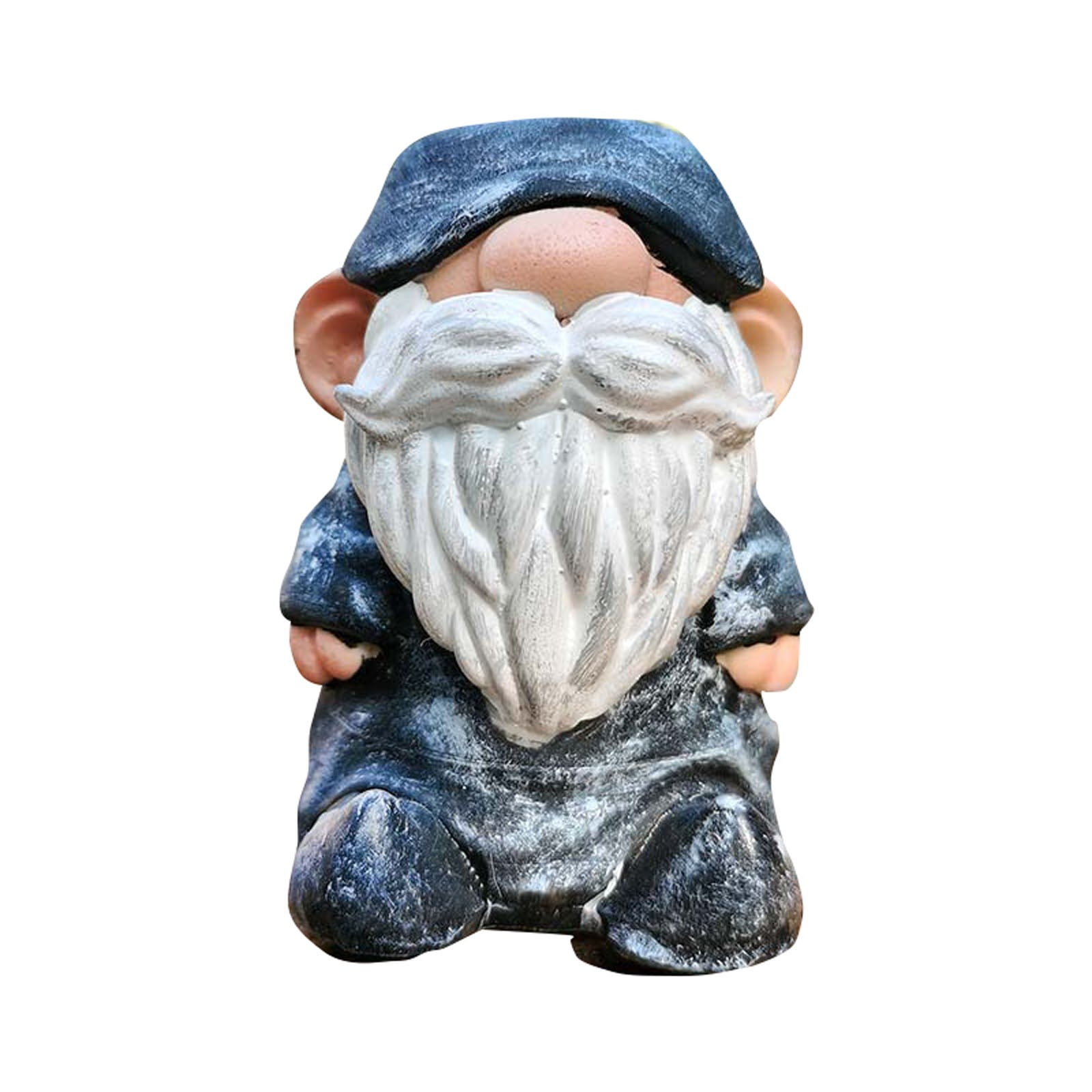 Home decor, Garden Ornaments Cute White Beard Dwarf Shape Indoor ...