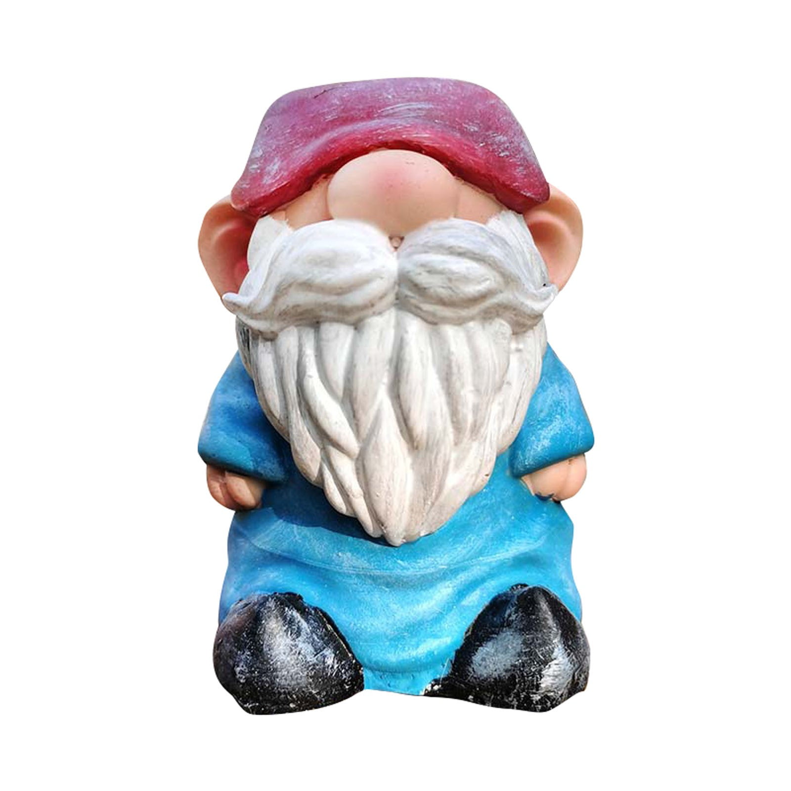 Home decor, Garden Ornaments Cute White Beard Dwarf Shape Indoor ...