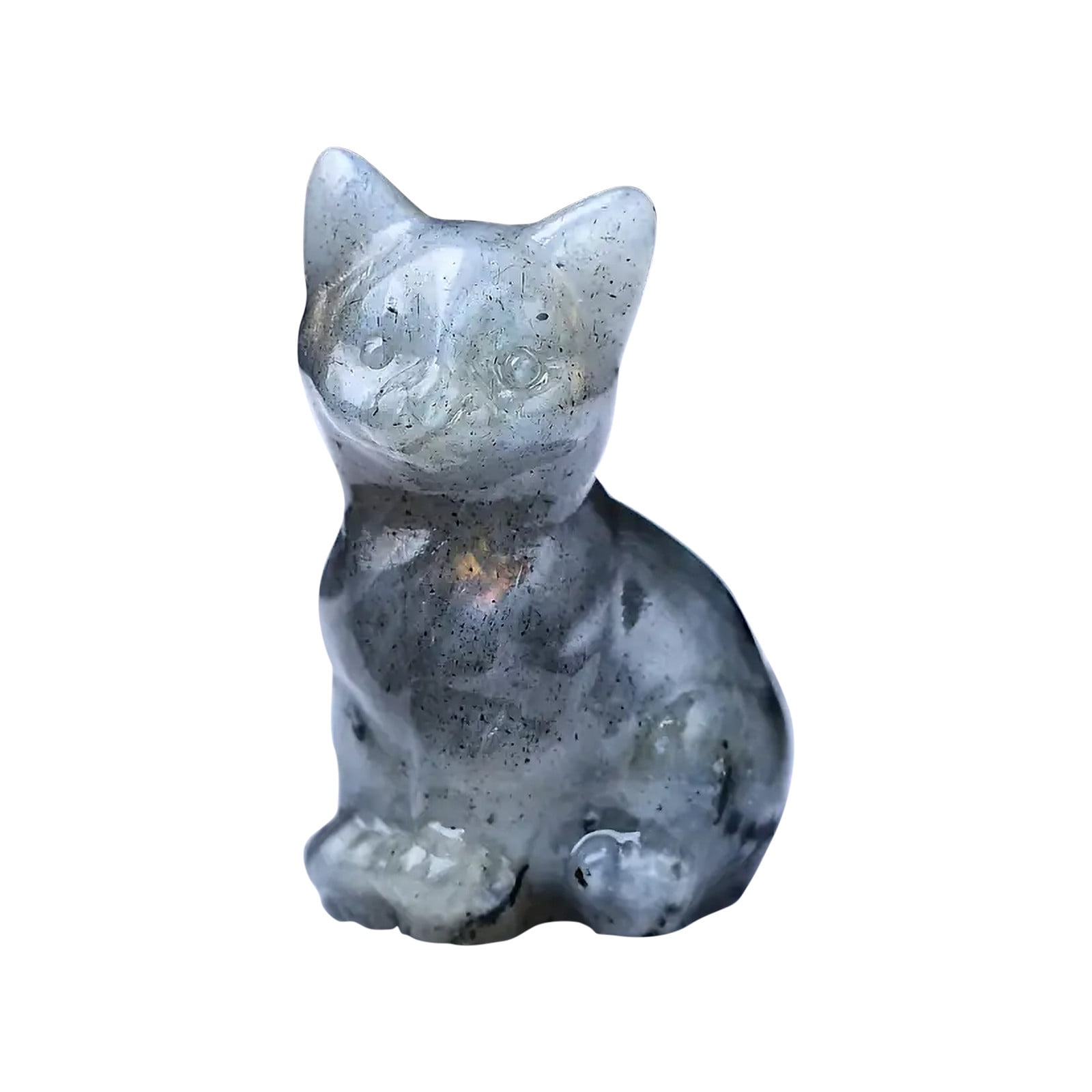 Home Decor Gnobogi Cute Opal Decor Healing Crystal Natural Stone Hand ...