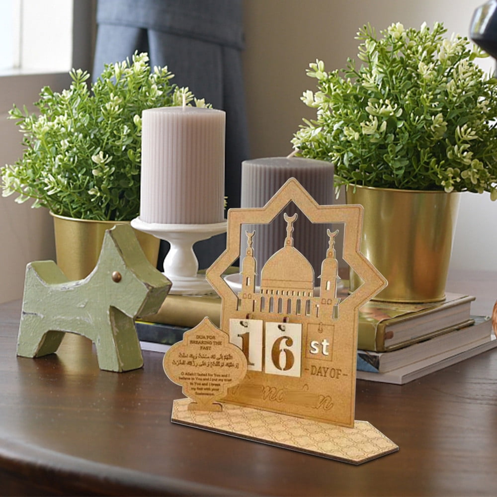 Home Decor Gnobogi The Calendar Of The Countdown Of Ramadan, The ...