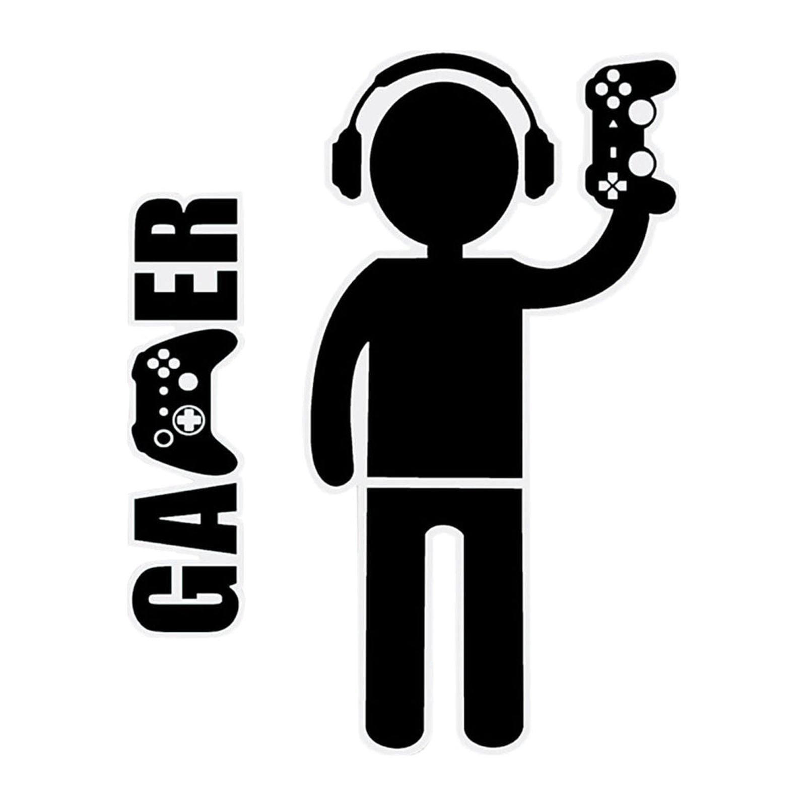 Home decor Luminous Game Wall Sticker For Wall Stickers - Gamepad ...