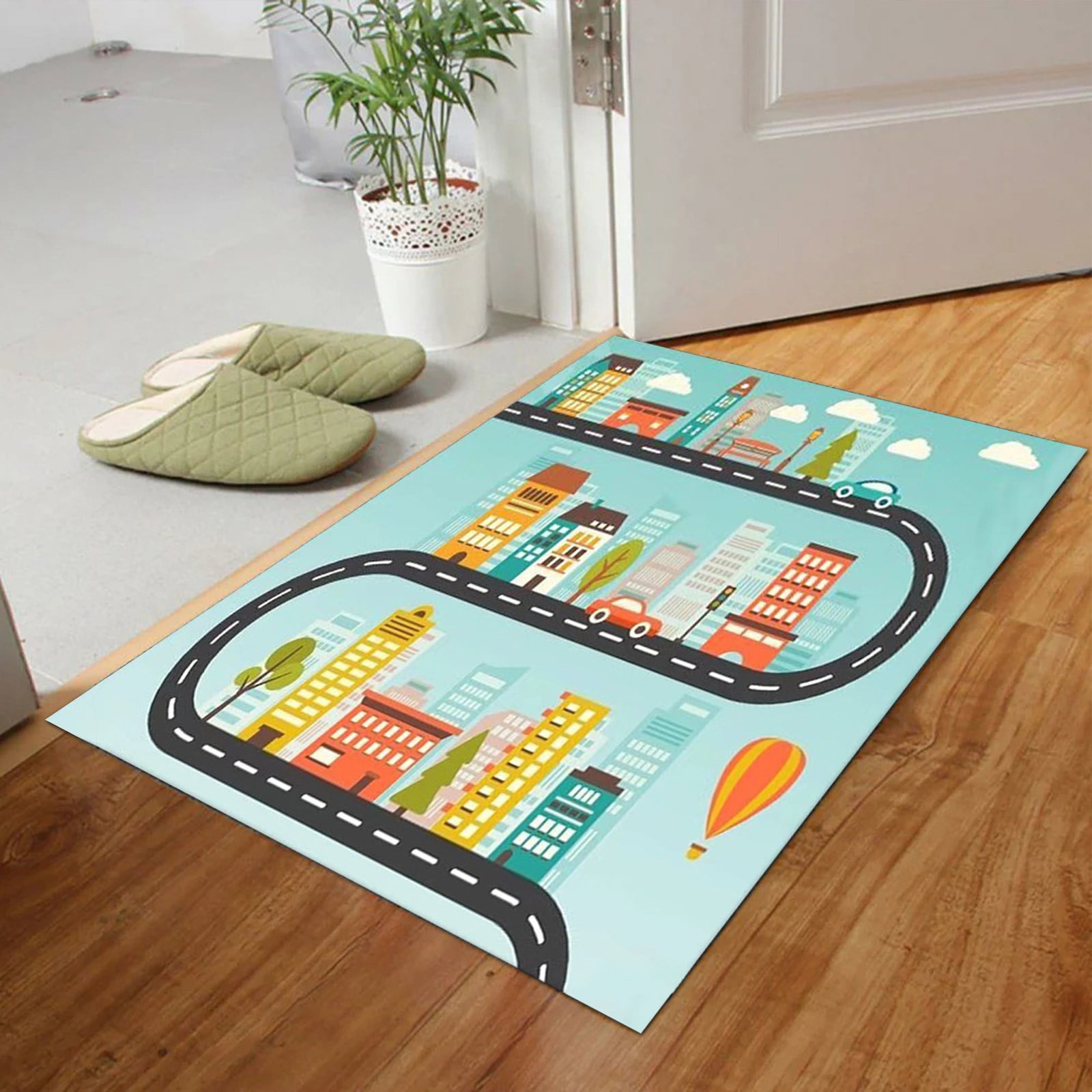 Home decor ZKCCNUK 40*60cm Children Carpet Parking Lot Climbing Mat ...