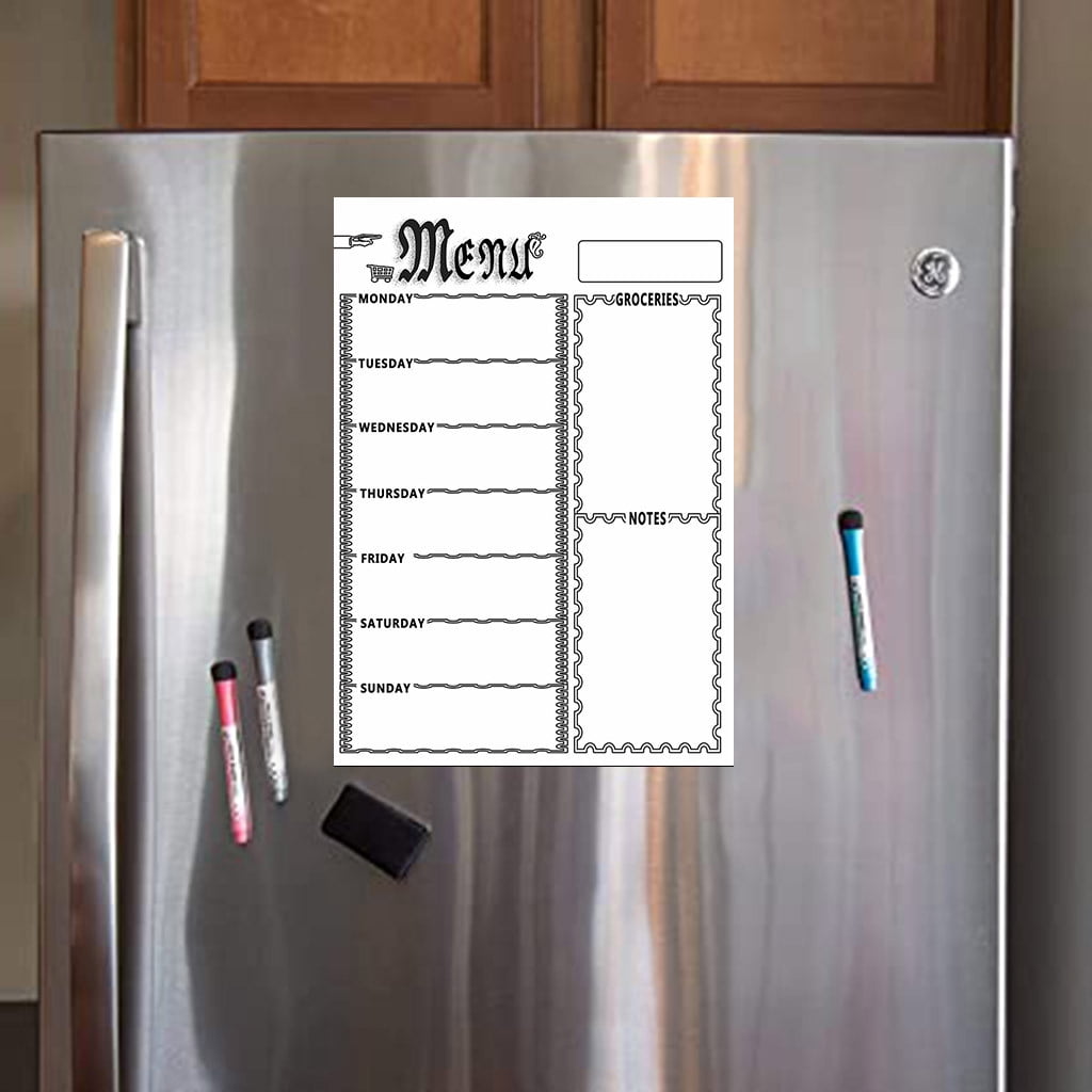 Home decor ZKCCNUK Whiteboard Magnetic Calendars For Refrigerator ...