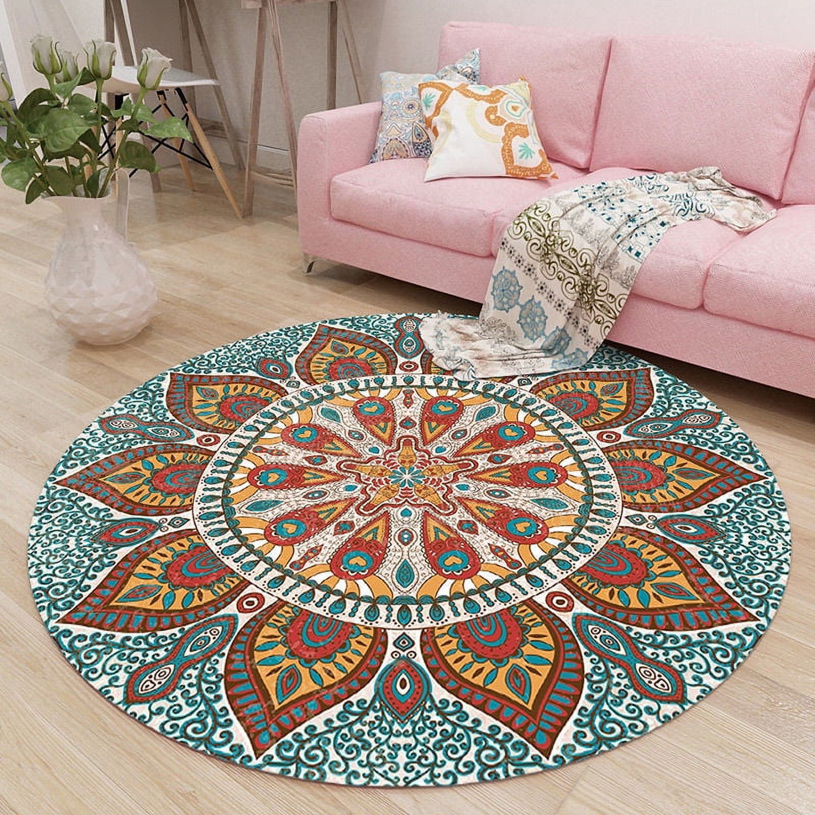 Home decoration simple style living room bedroom mat anti-slip yoga ...
