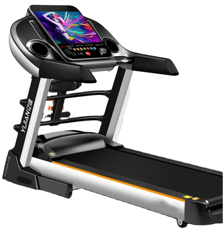 Home fitness equipment Quiet Folding Treadmill Home WiFi Color Screen ...
