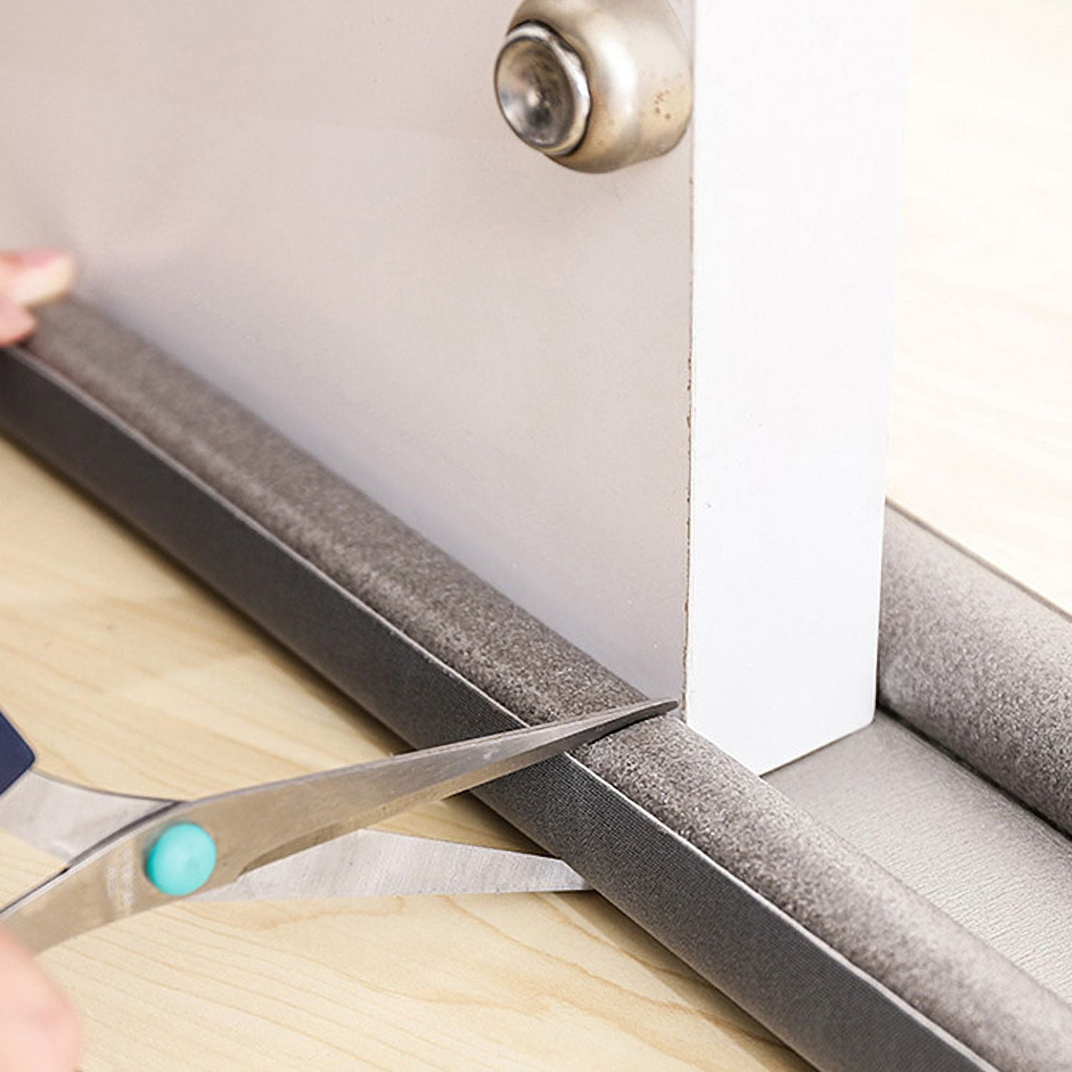 Home glass door crack door bottom sealing strip soundproof anti-theft ...