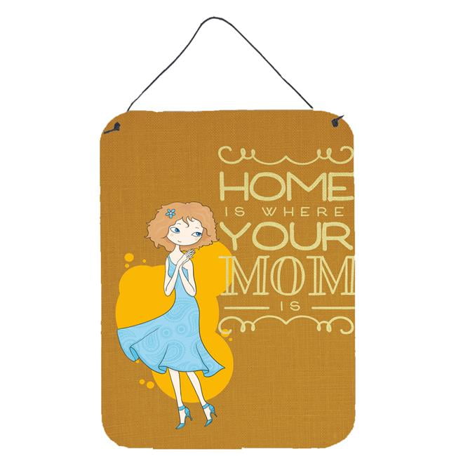 Home is Where Mom is Wall or Door Hanging Prints - Walmart.com