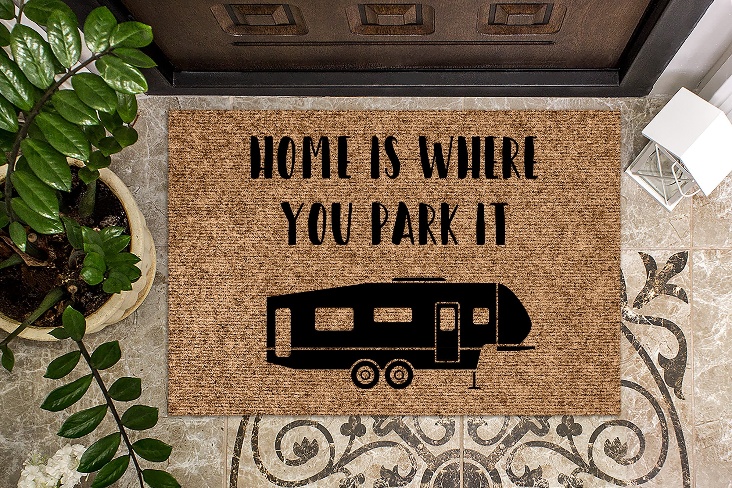 Home is Where you Park It | Fifth Wheel Camper RV | Camping Gift ...