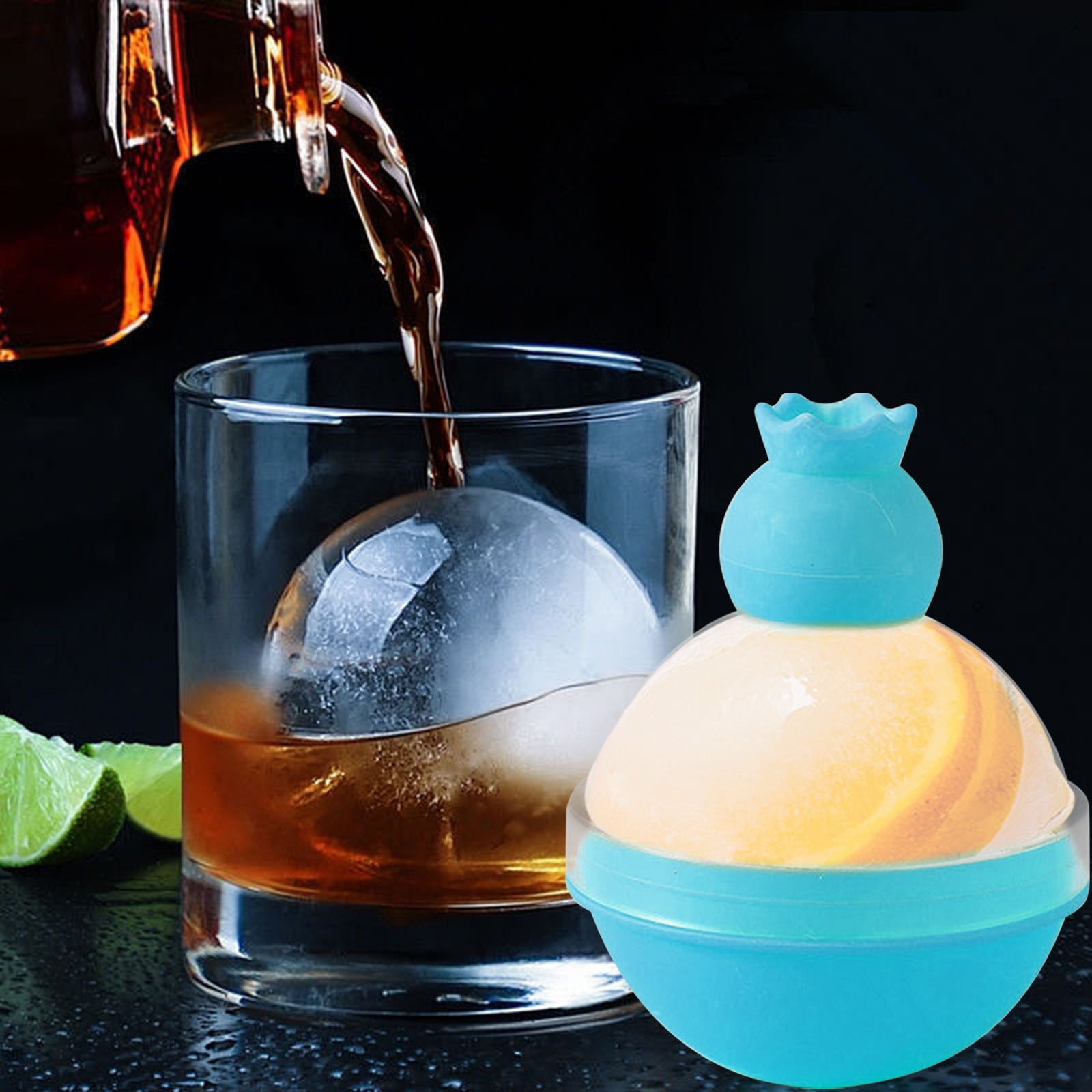 Home on Clearance！TOPRenddon Round Ice Ball Whiskey Instant Ice Balls ...