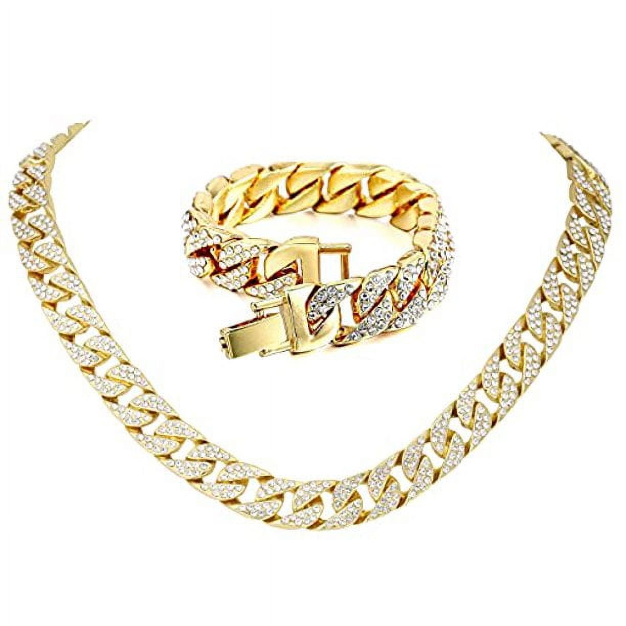 Home product image Men’s Iced Out Hip-Hop One Tone Bling Bling Rappers ...