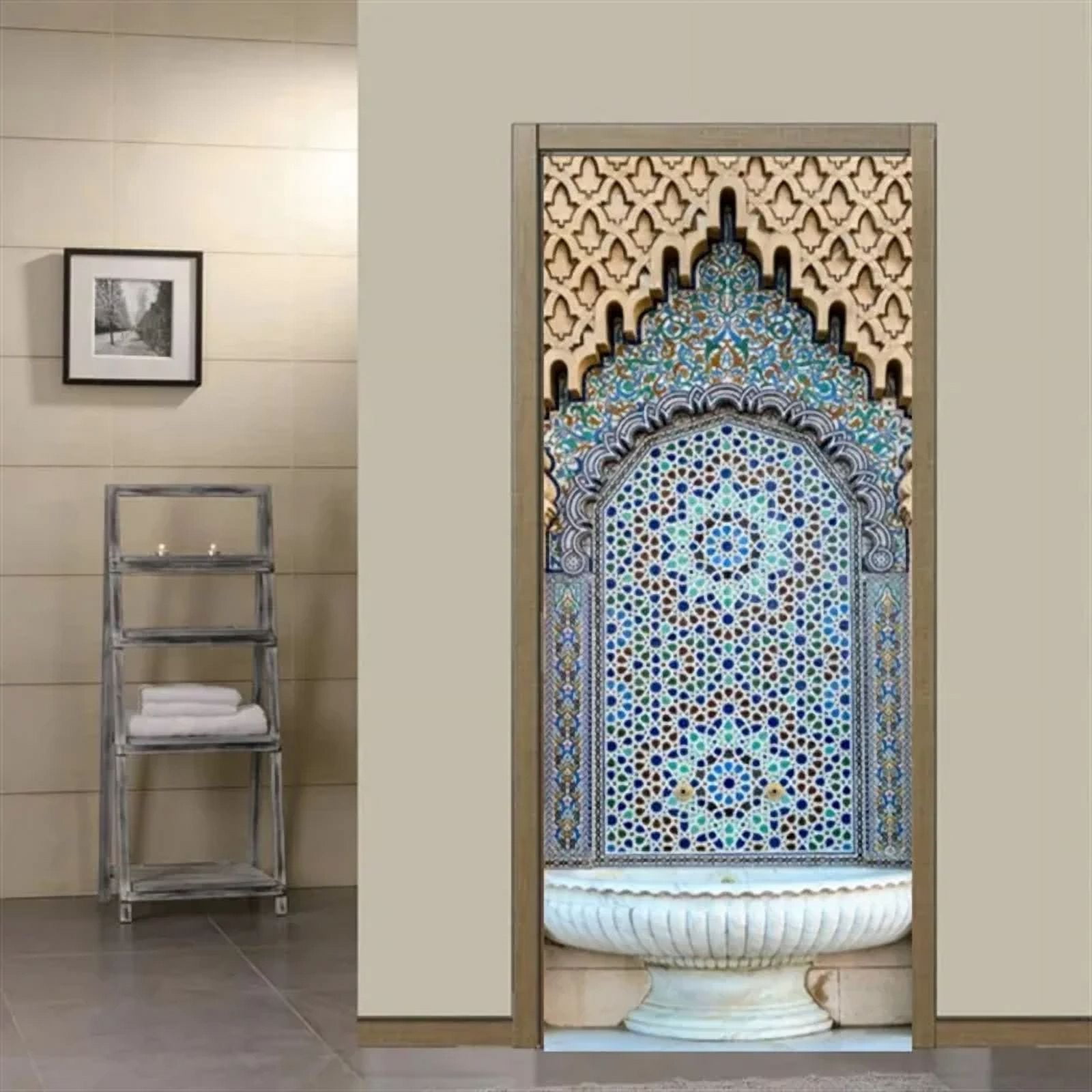 Home r Art Mural Living Room Muslim Great Mosque of Mecca Wallpaper ...