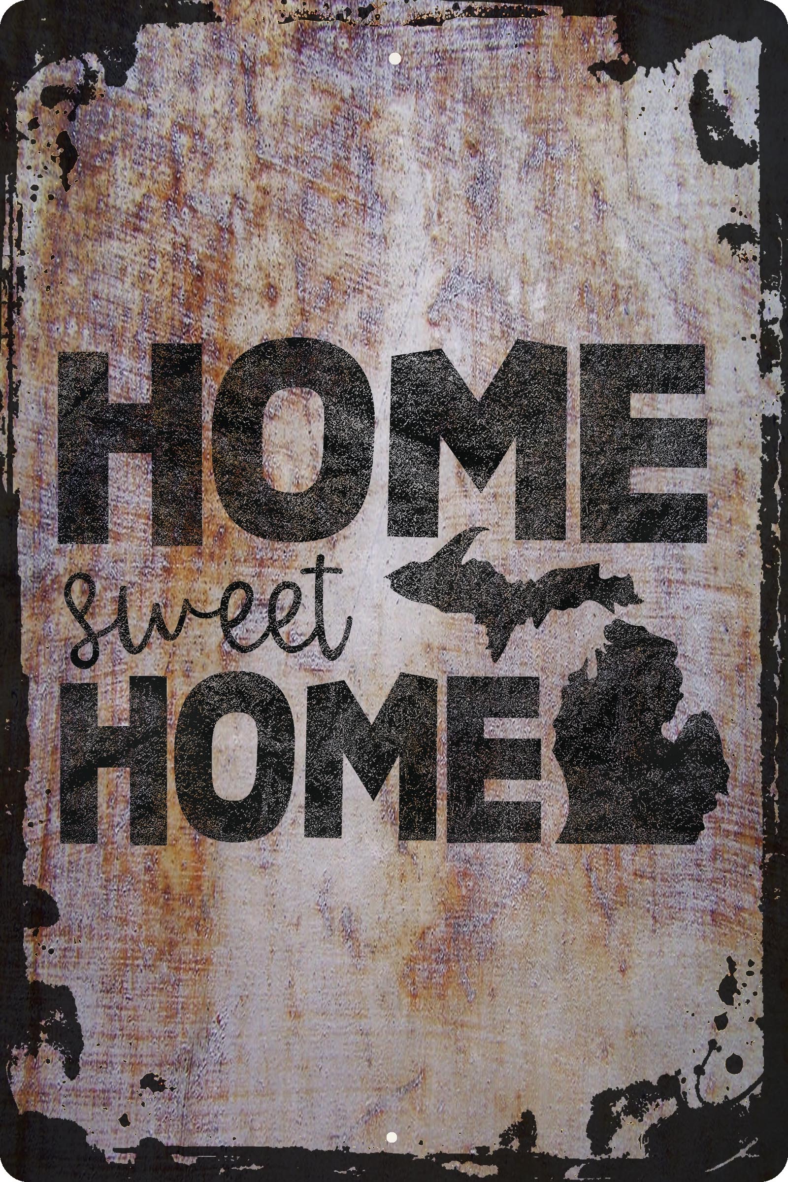 Home sweet home Michigan state native hometown love Michigander Beige ...
