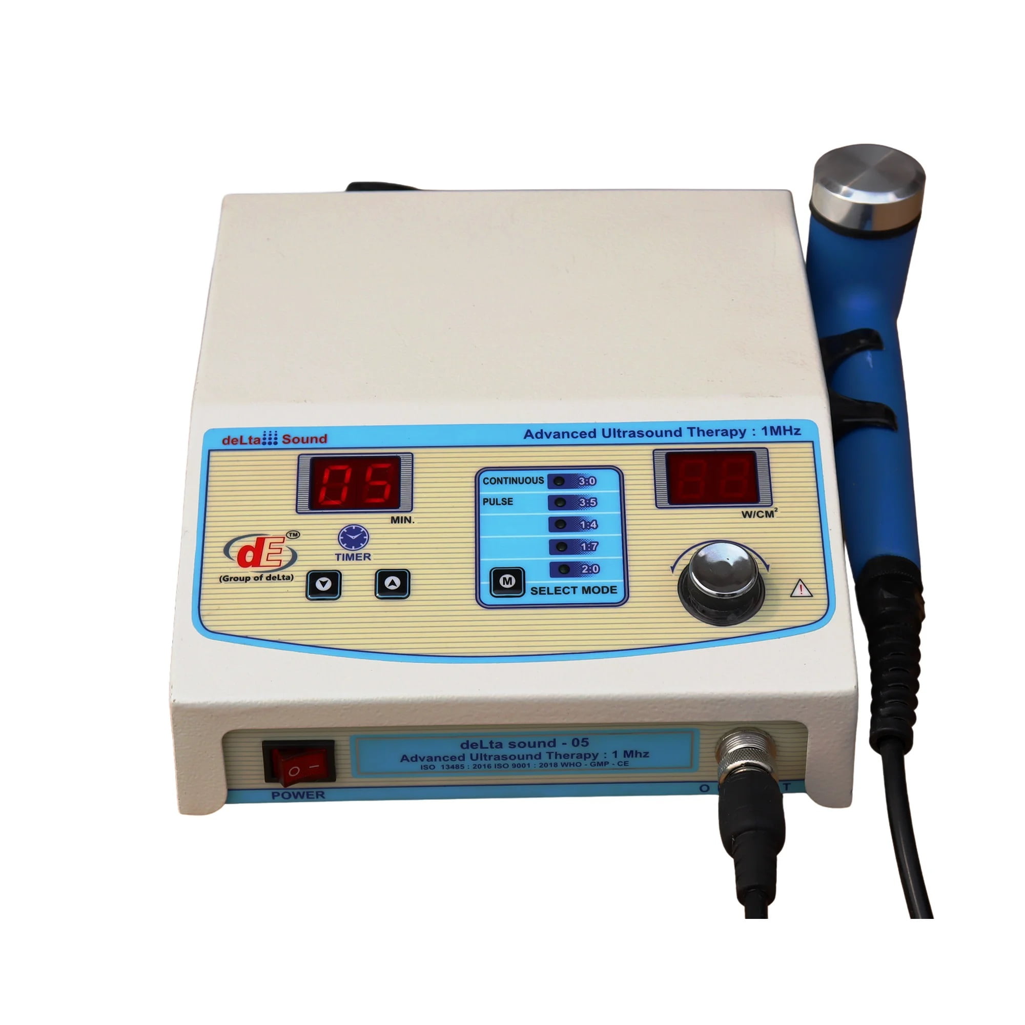 Home use personal care Ultrasonic Therapy unit 1 MH.z Joint and muscle ...