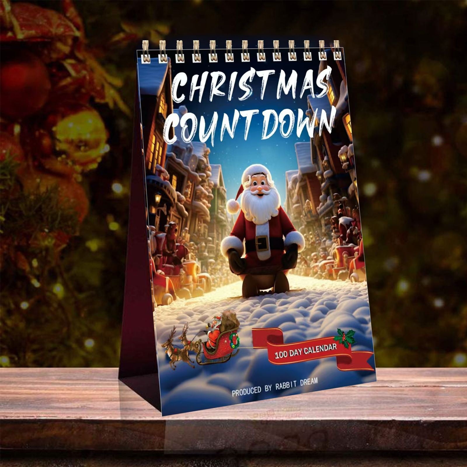 HomeBro 100 Day Christmas Countdown Calendar 2024 Desktop Paper Advent homebro-100-day-christmas-countdown-calendar-2024-desktop-paper-advent