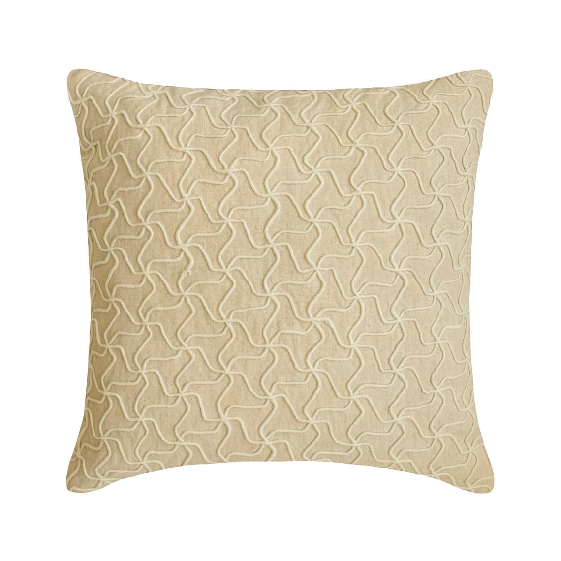 The HomeCentric Decorative Beige Pack of 2, 24x24 inch (60x60 cm ...
