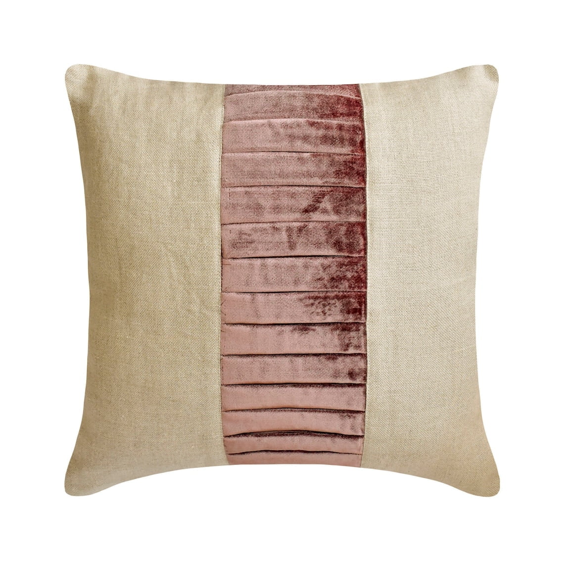 The HomeCentric Decorative Beige & Wine 14"x14" (35x35 cm) Throw ...