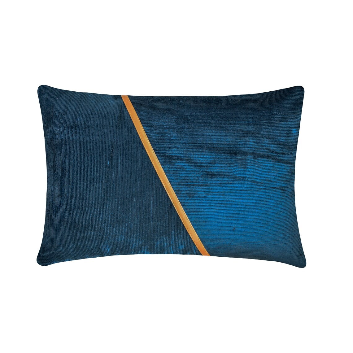 The HomeCentric Decorative Blue 12"x14" (30x35 cm) Lumbar Pillow Cover ...