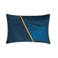 The HomeCentric Decorative Blue 12"x14" (30x35 cm) Lumbar Pillow Cover ...