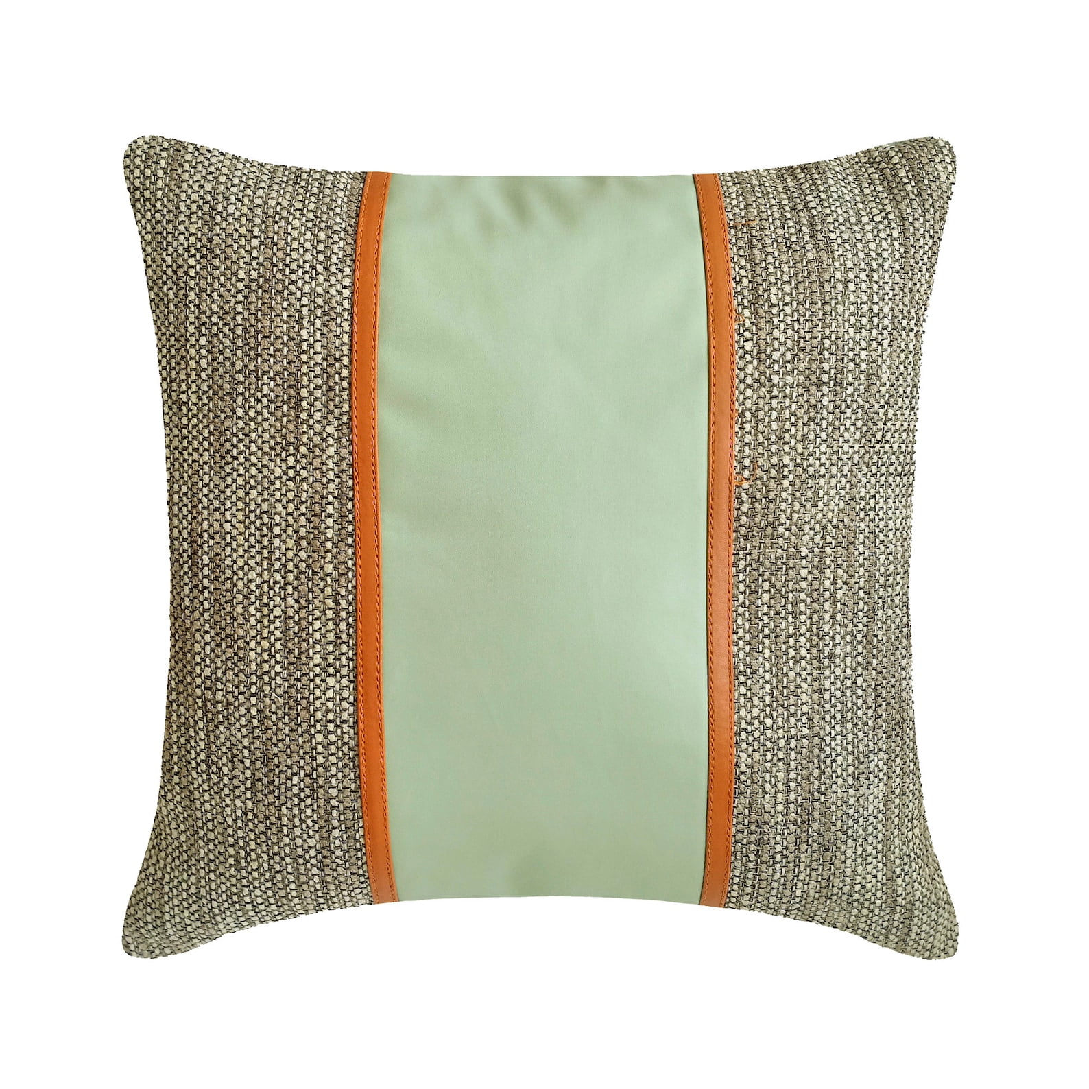 The HomeCentric Decorative Mint Green & Grey Pack of 2, 26x26 inch ...