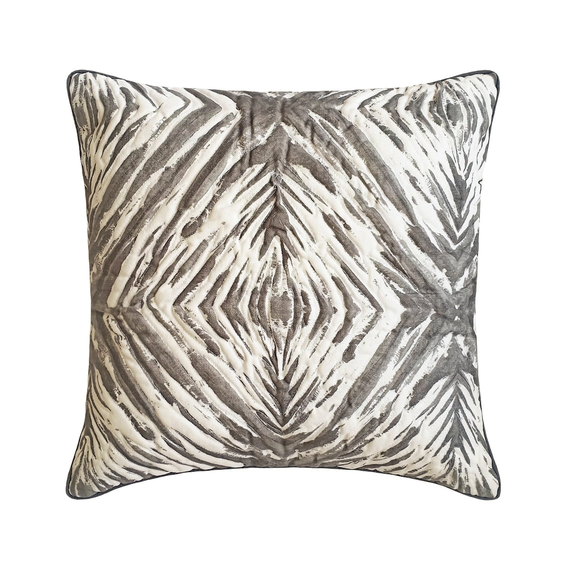 The HomeCentric Decorative Thow Pillow Covers Grey Pack of 2, 24"x24 ...