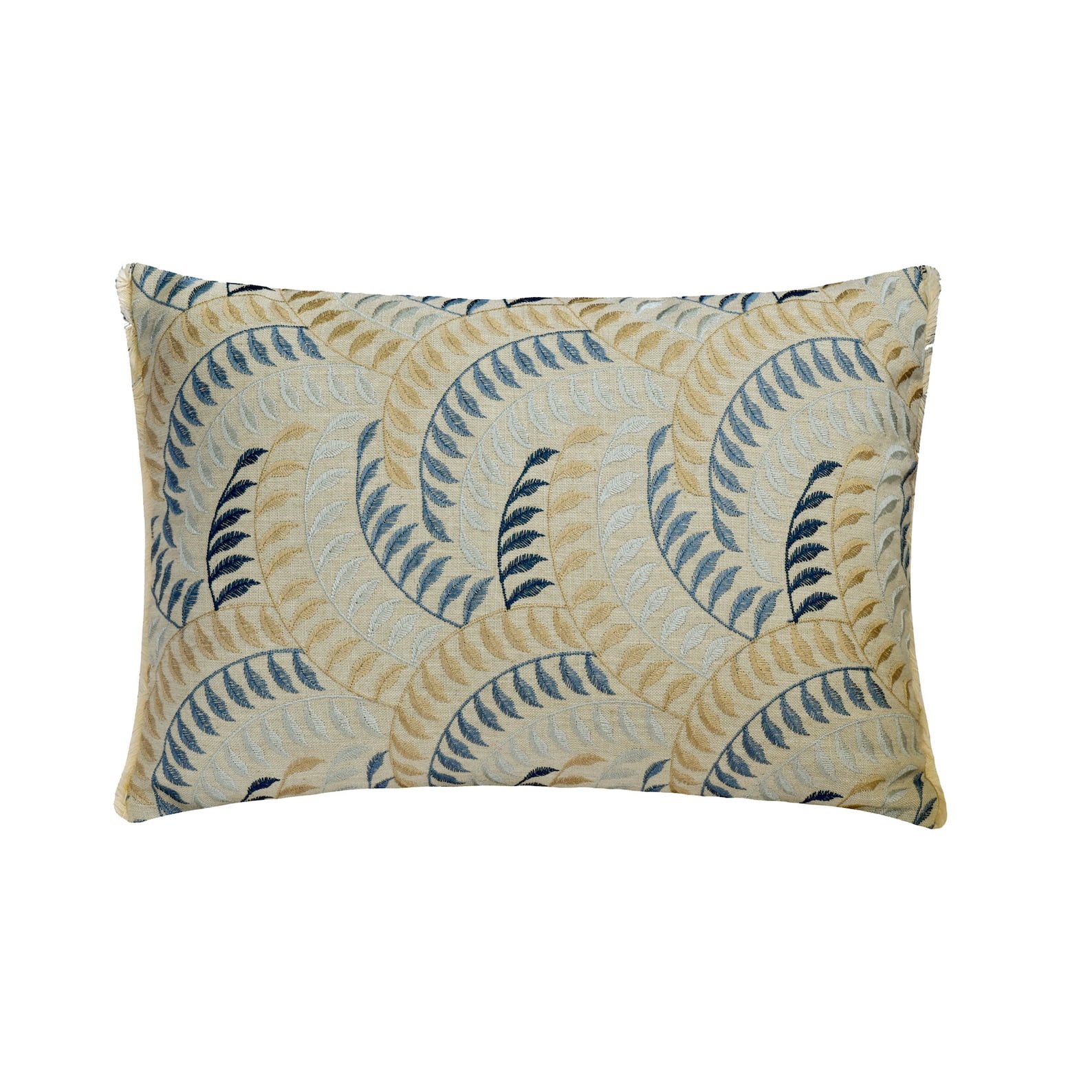 The HomeCentric Handmade Blue Pack of 2,12"x24" (30x60 cm) Lumbar ...