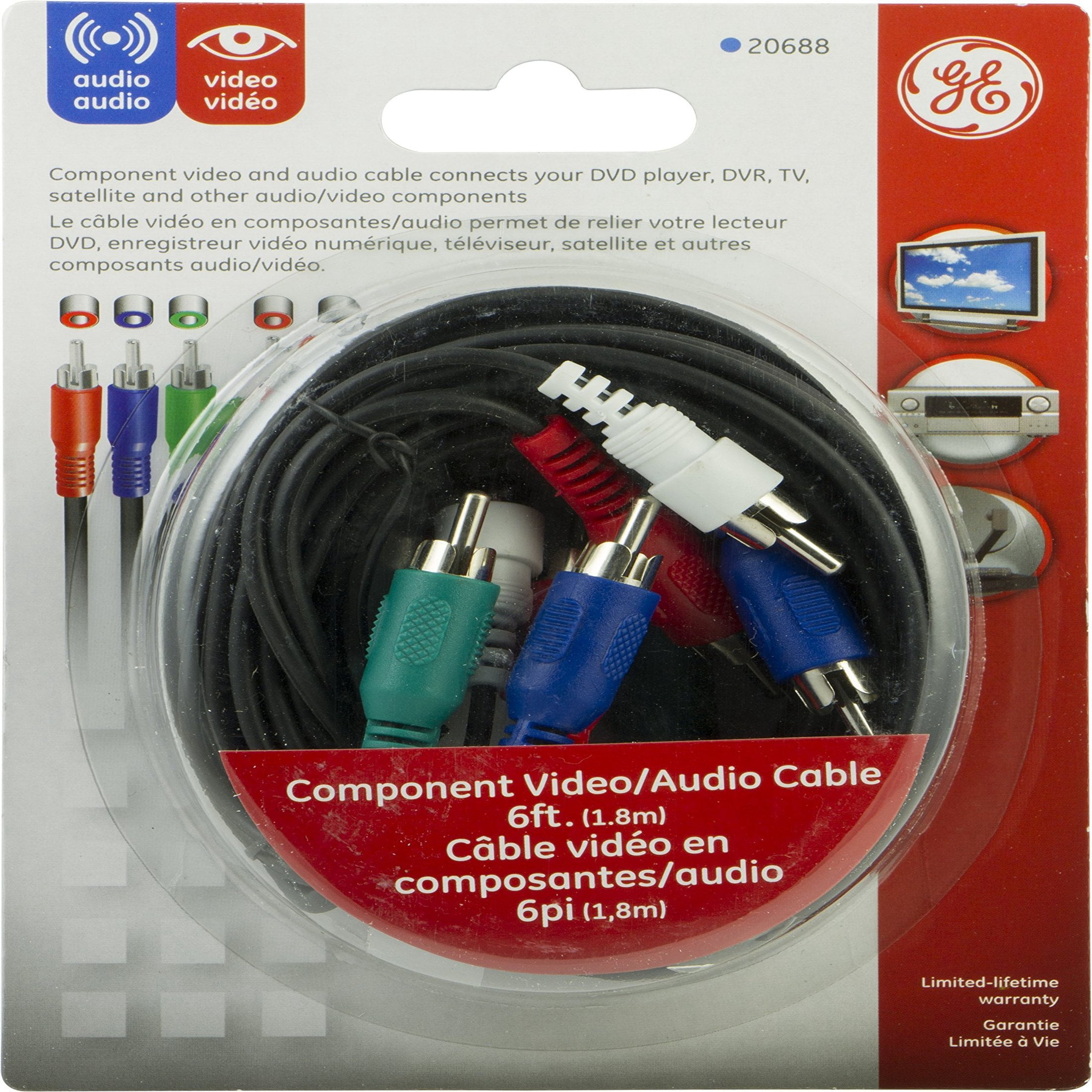 HomeConnect Audio Video Cable 20688 for Seamless Component Integration ...