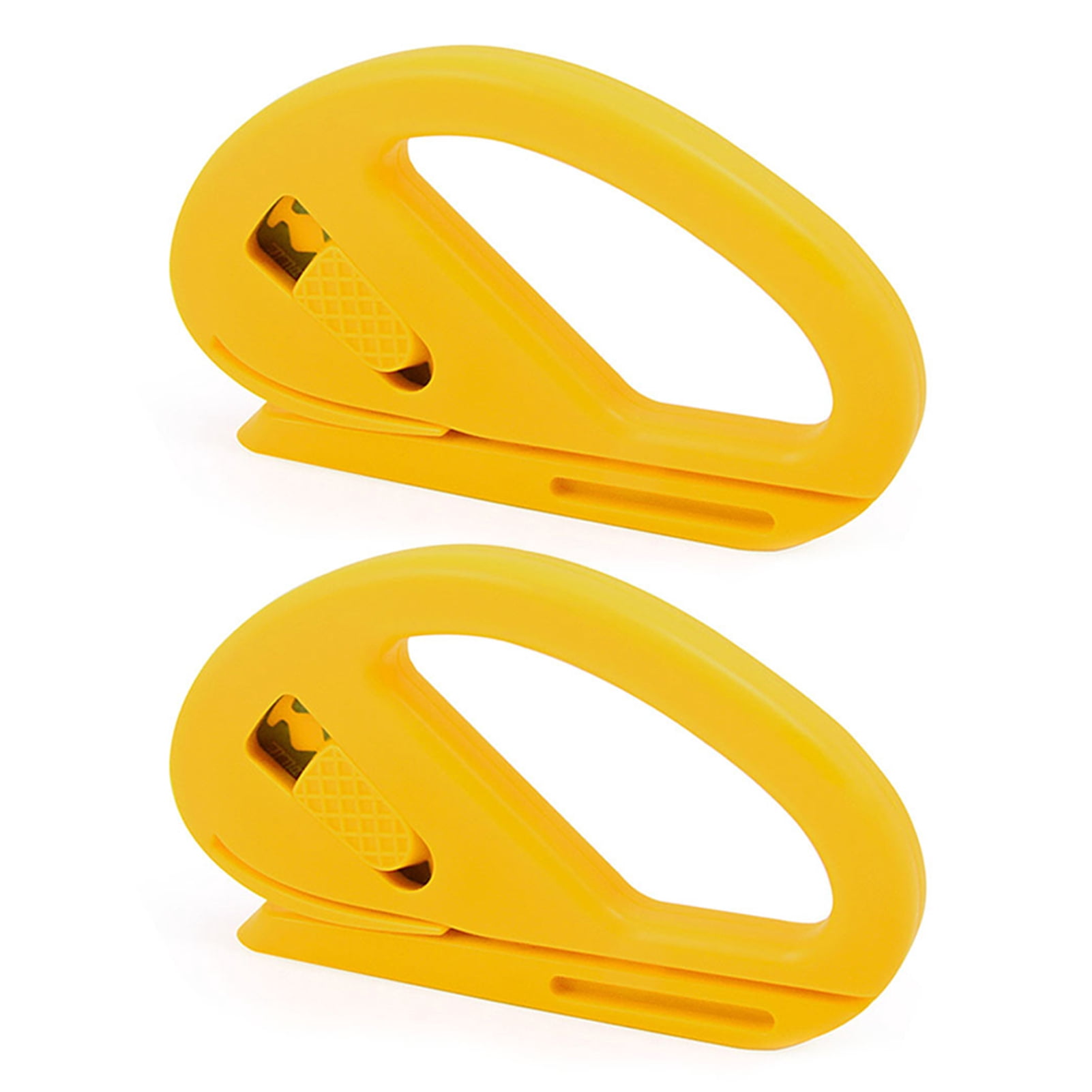HomeCozy 1/2Pcs Safety Cutter Tool Film Cutter Hidden Blade Wrapping ...