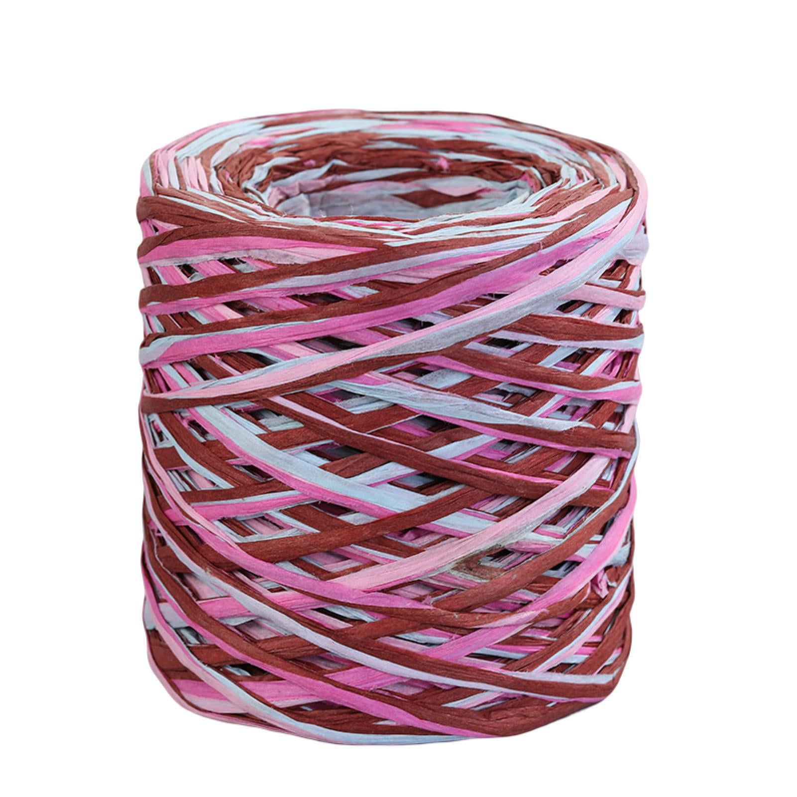 HomeCozy 1 Roll Paper Cord Recyclable DIY Clear Texture Hand-knitted ...