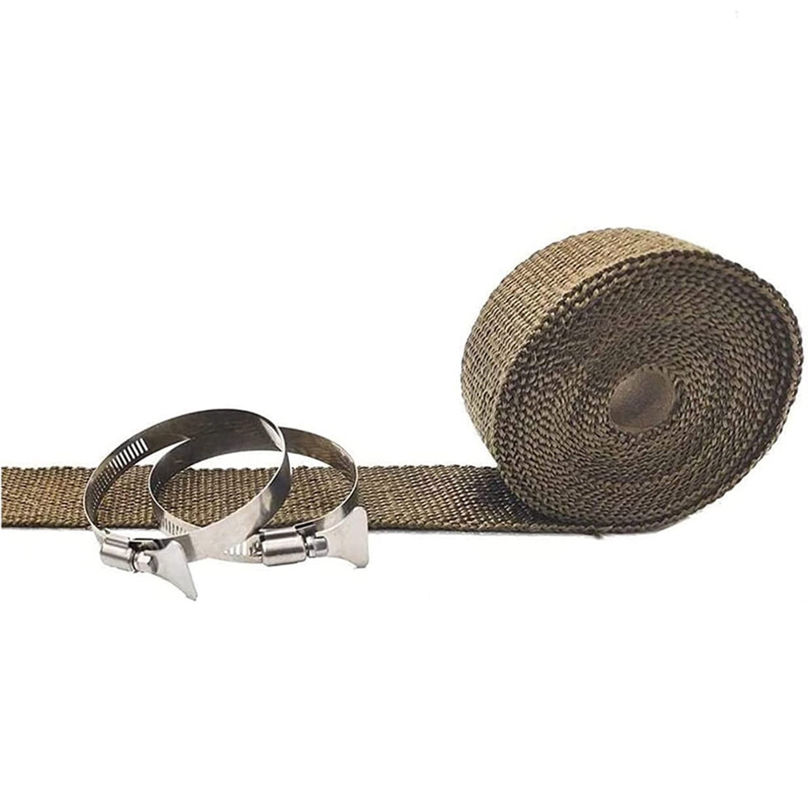 HomeCozy 1 Set Fireproof Ribbon with 2 Clamps Detachable Adjustable ...